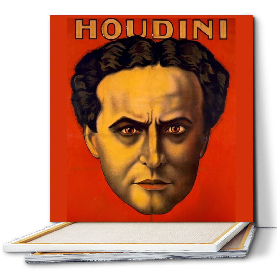 Houdini Waterproof Vinyl Fabric HD Print, Wall Home Decor, Ready to ...