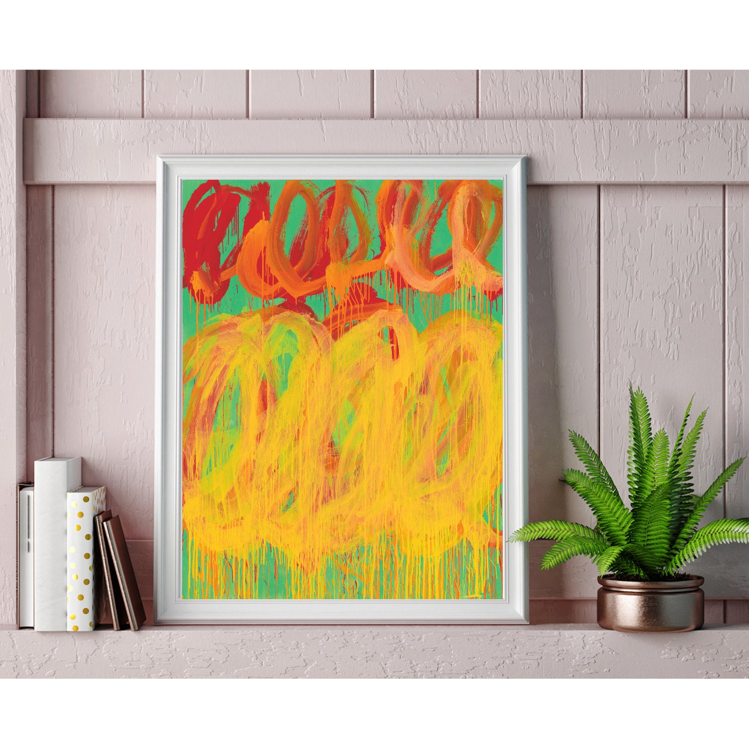 32x24 Inches Cy Twombly Inspired Art Print. New HD - Etsy