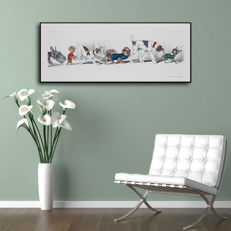 48x24 Inches Boris Oklein Inspired Art Print. New HD Print. Canvas ...