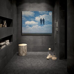 Magritte "the Infinite Recognition" Waterproof Vinyl Fabric, HD Print ...