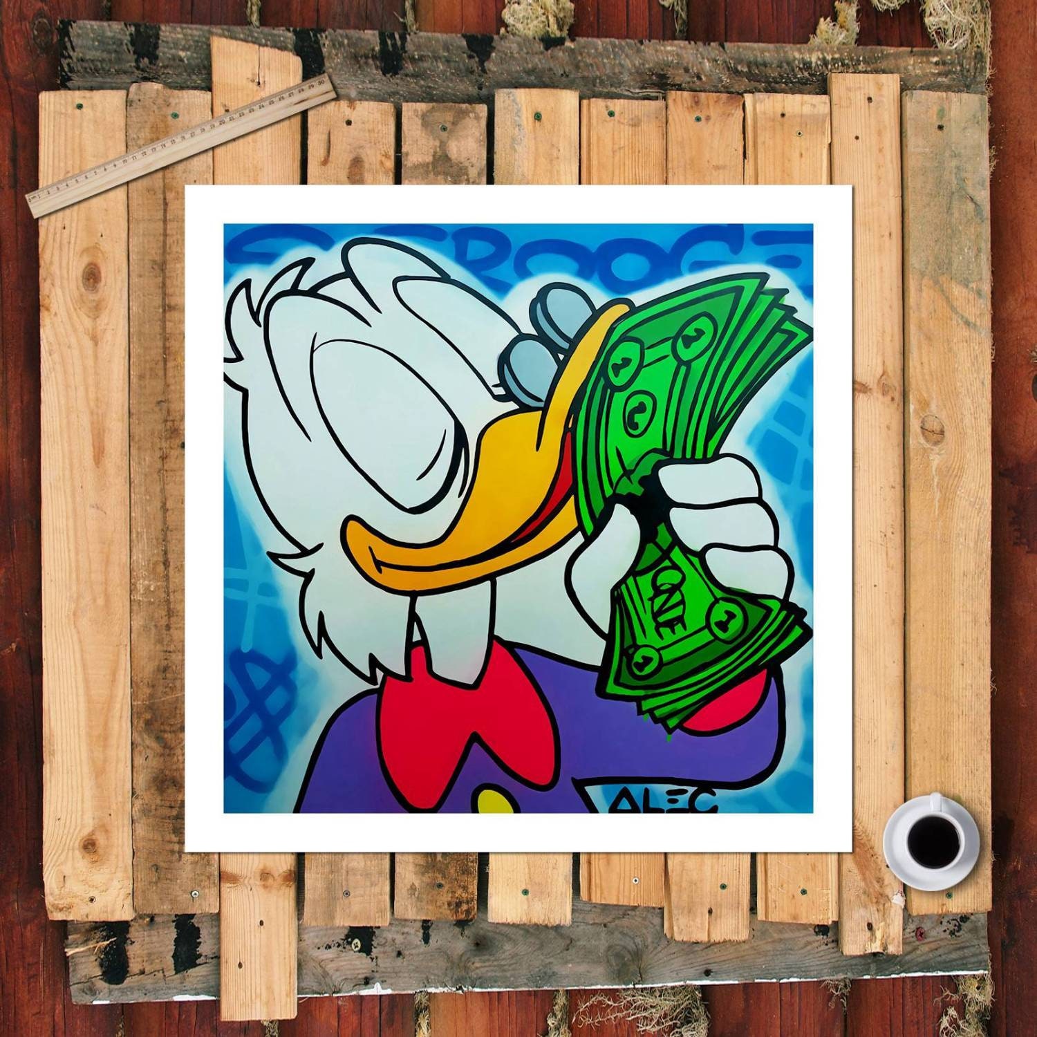 24x24 Inches Alec Monopoly Inspired Art Print. New HD Print. - Etsy
