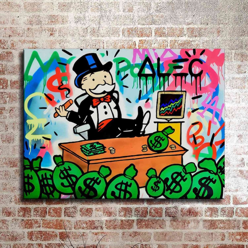 Monopoly Art - Etsy