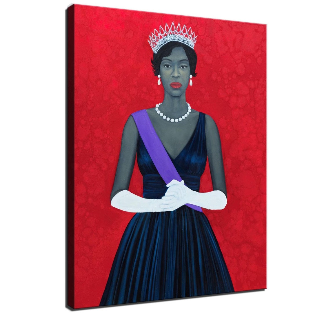 30x24" Inches - Amy Sherald "welfare Queen" New HD Print on Canvas ...