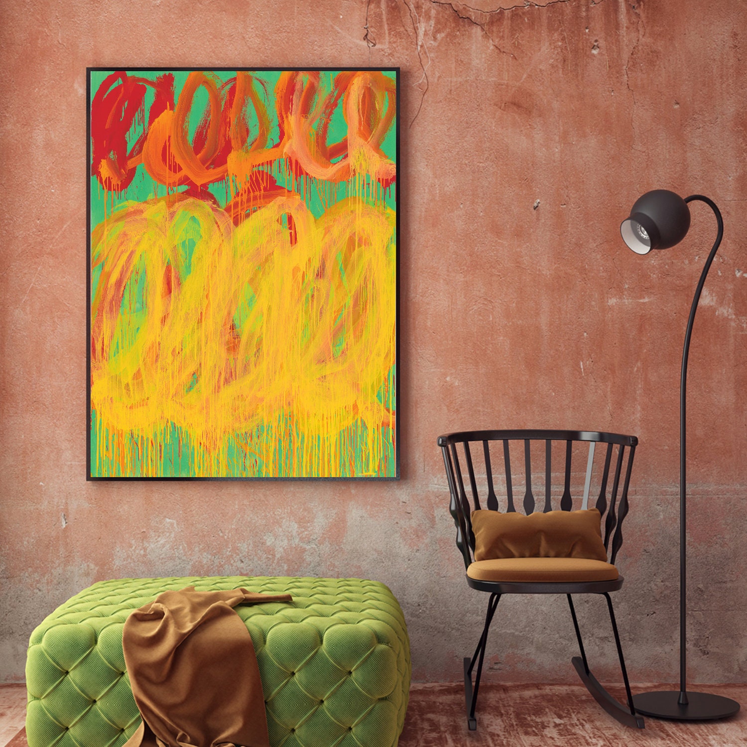32x24 Inches Cy Twombly Inspired Art Print. New HD - Etsy