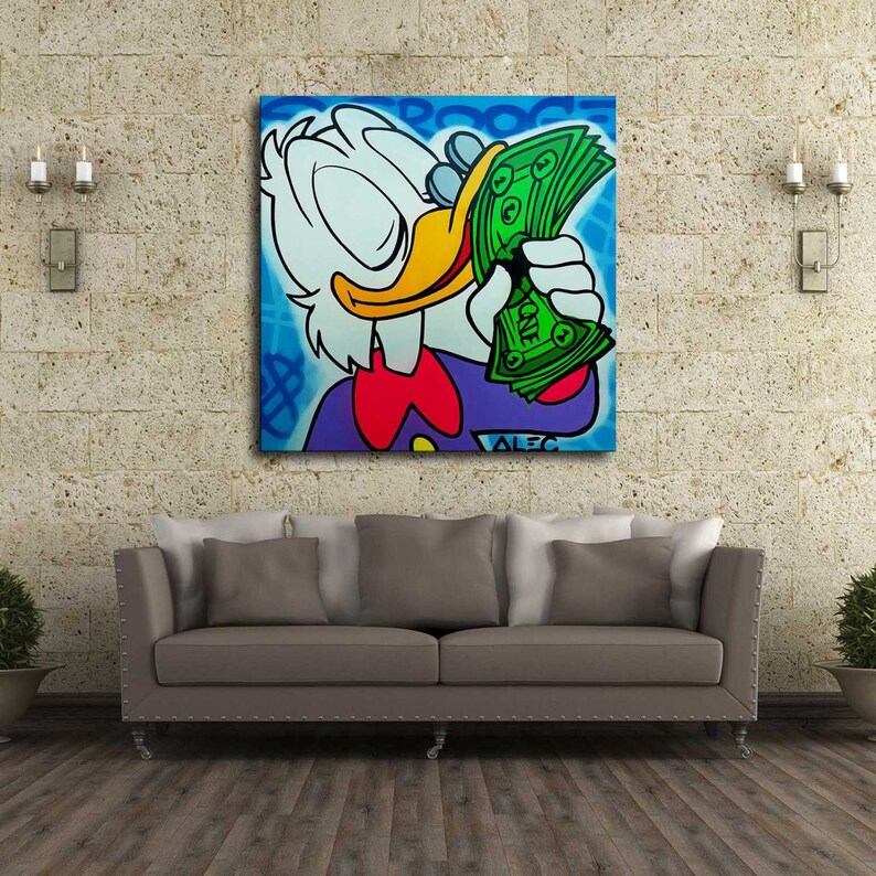 24x24 Inches Alec Monopoly Inspired Art Print. New HD Print. - Etsy