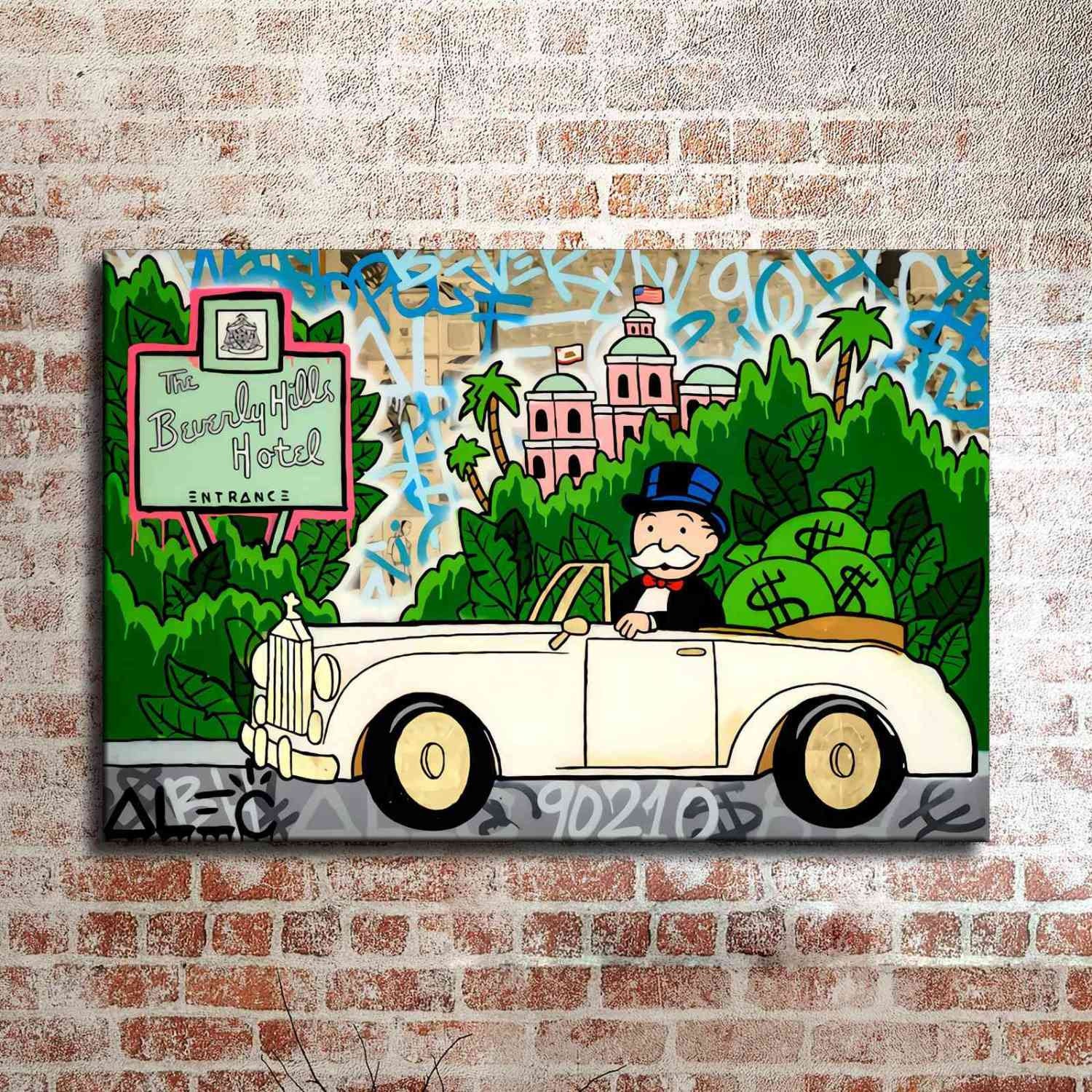 30x20 Inches Alec Monopoly Inspired Art Print. New HD Print. - Etsy