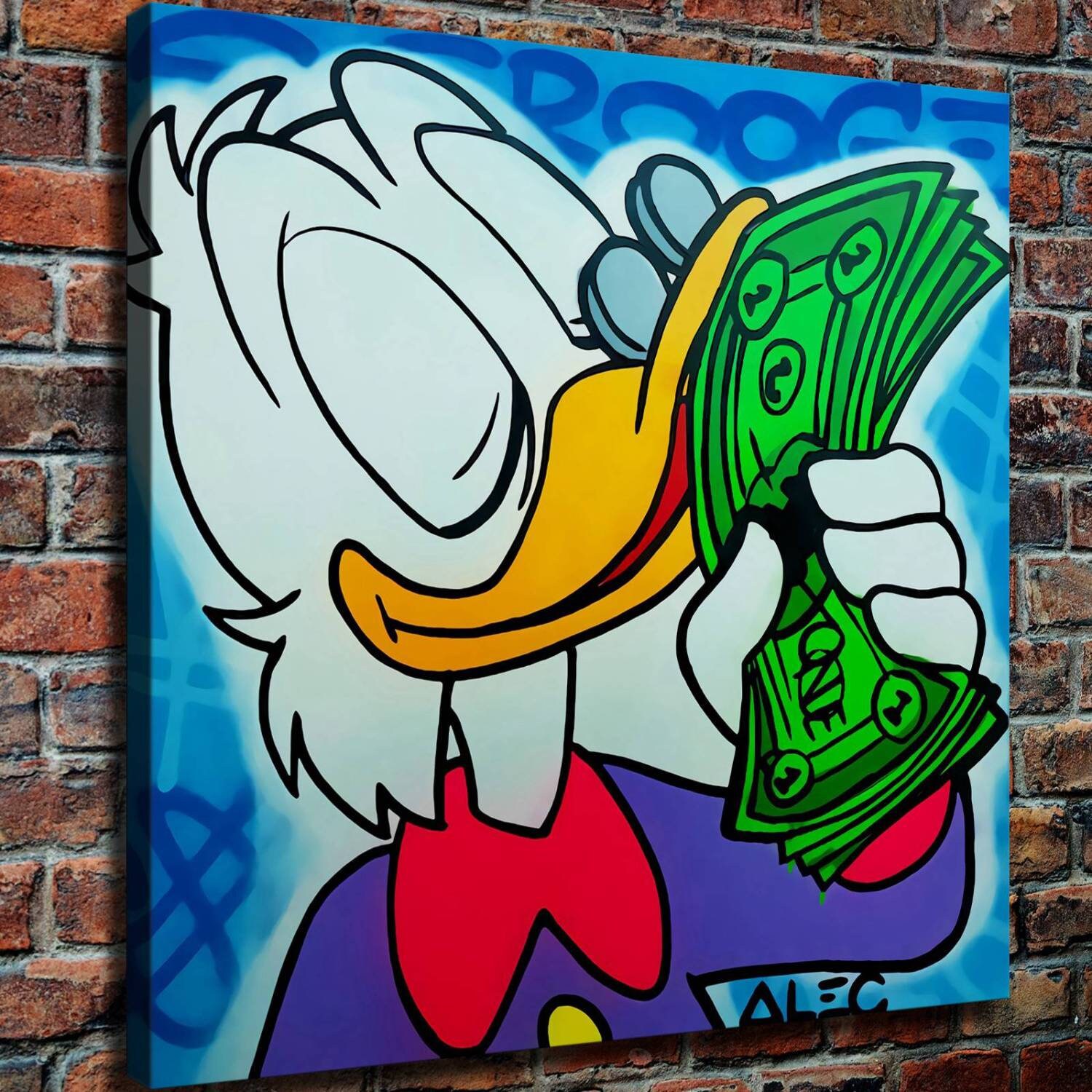 24x24 Inches Alec Monopoly Inspired Art Print. New HD Print. - Etsy