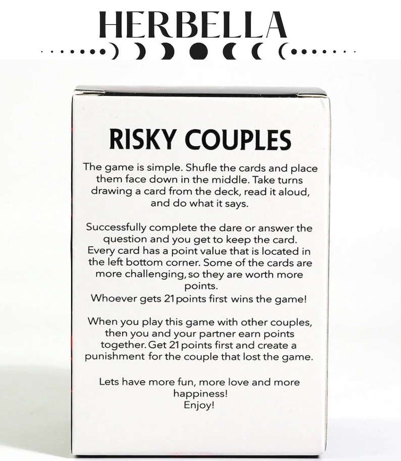 Adult Risky Couples Cards Game Cards Adult Games Gift for Couples ...