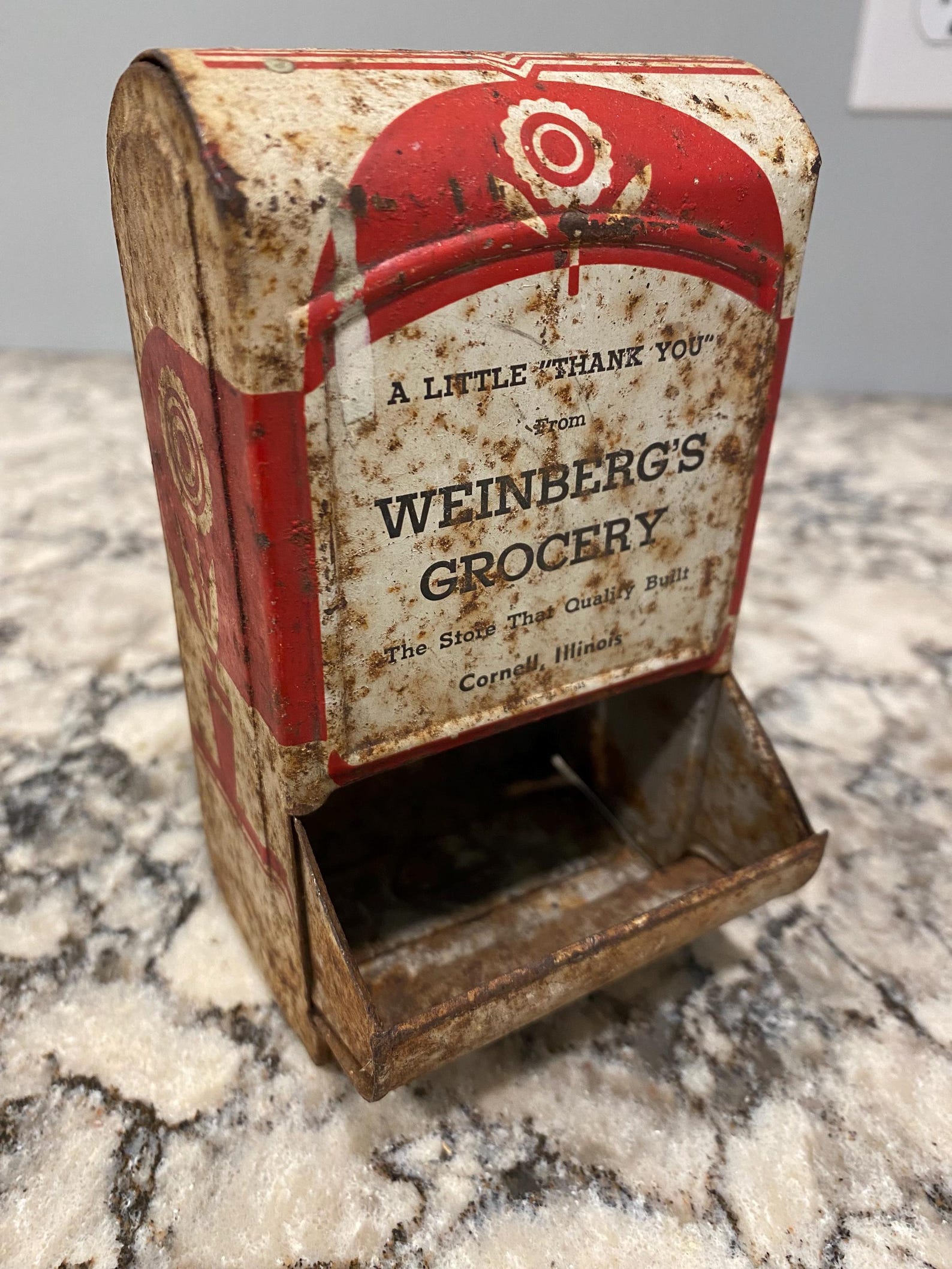 Vintage Matchstick Holder – Advertising, Rustic Collectible Decor ...