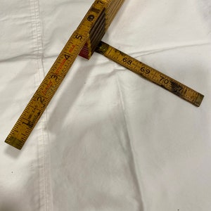 Vintage Lufkin No X46 Extension Ruler Red End - Etsy