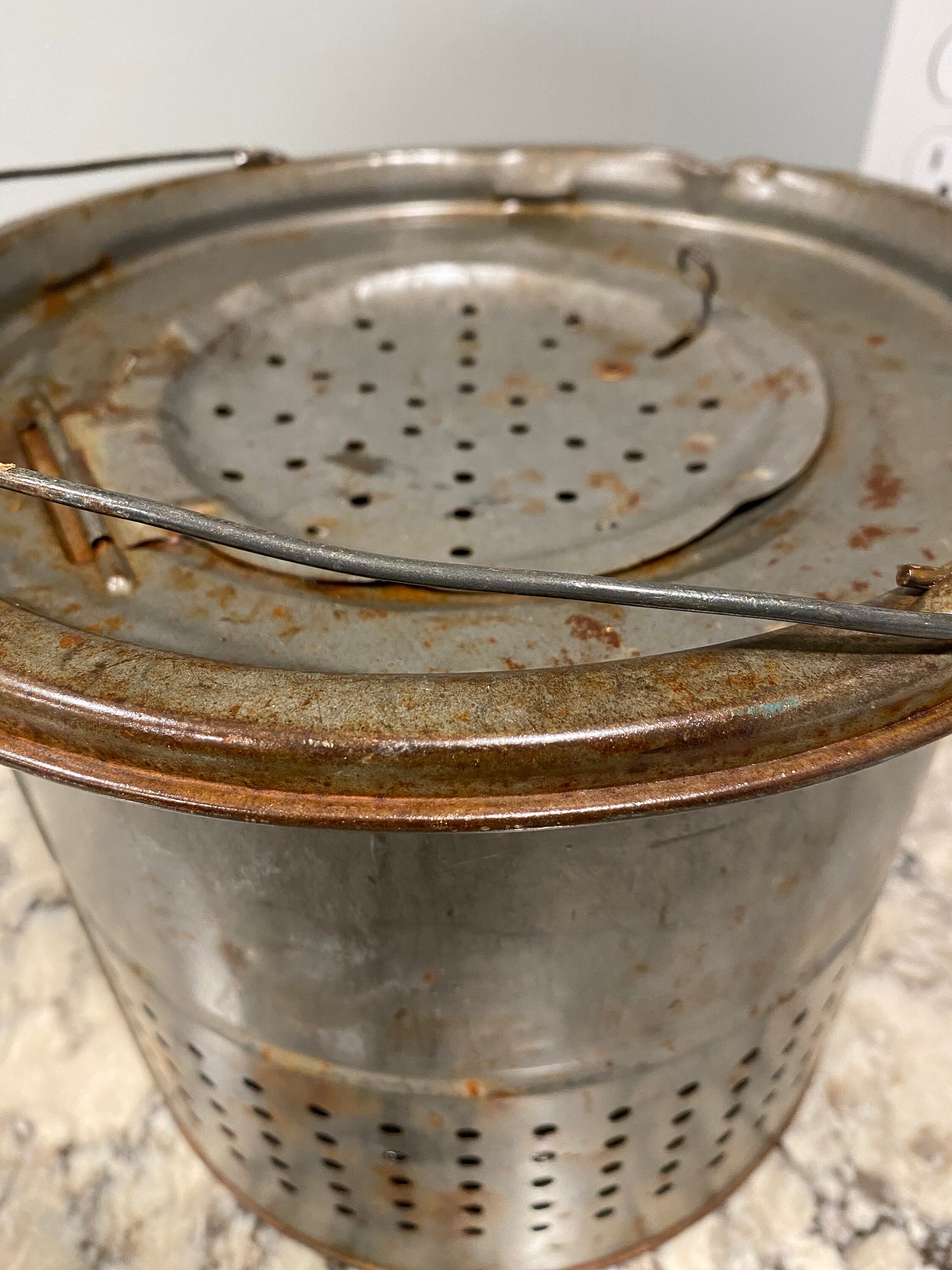 Patio or Deck Light Vintage Minnow Bucket - Etsy