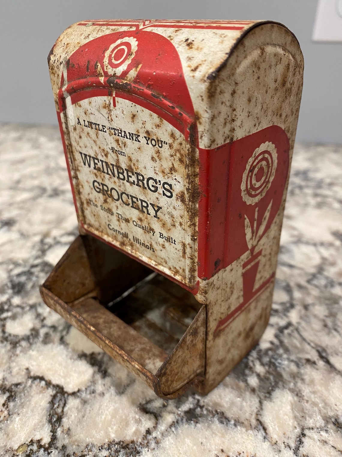 Vintage Matchstick Holder – Advertising, Rustic Collectible Decor ...