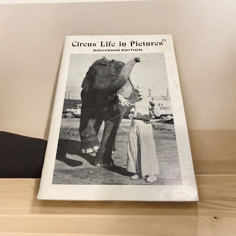 The Circus Book - Etsy