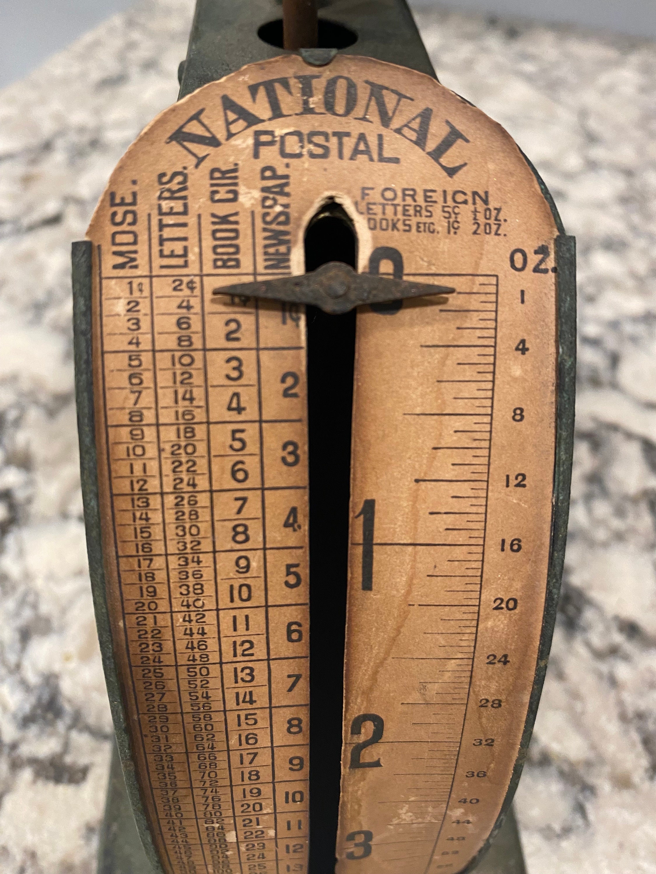 National Postal Scale Vintage/antique - Etsy