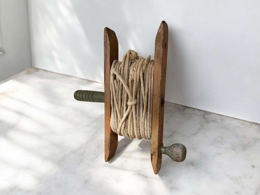 Vintage Clothesline Reel Winder - Etsy