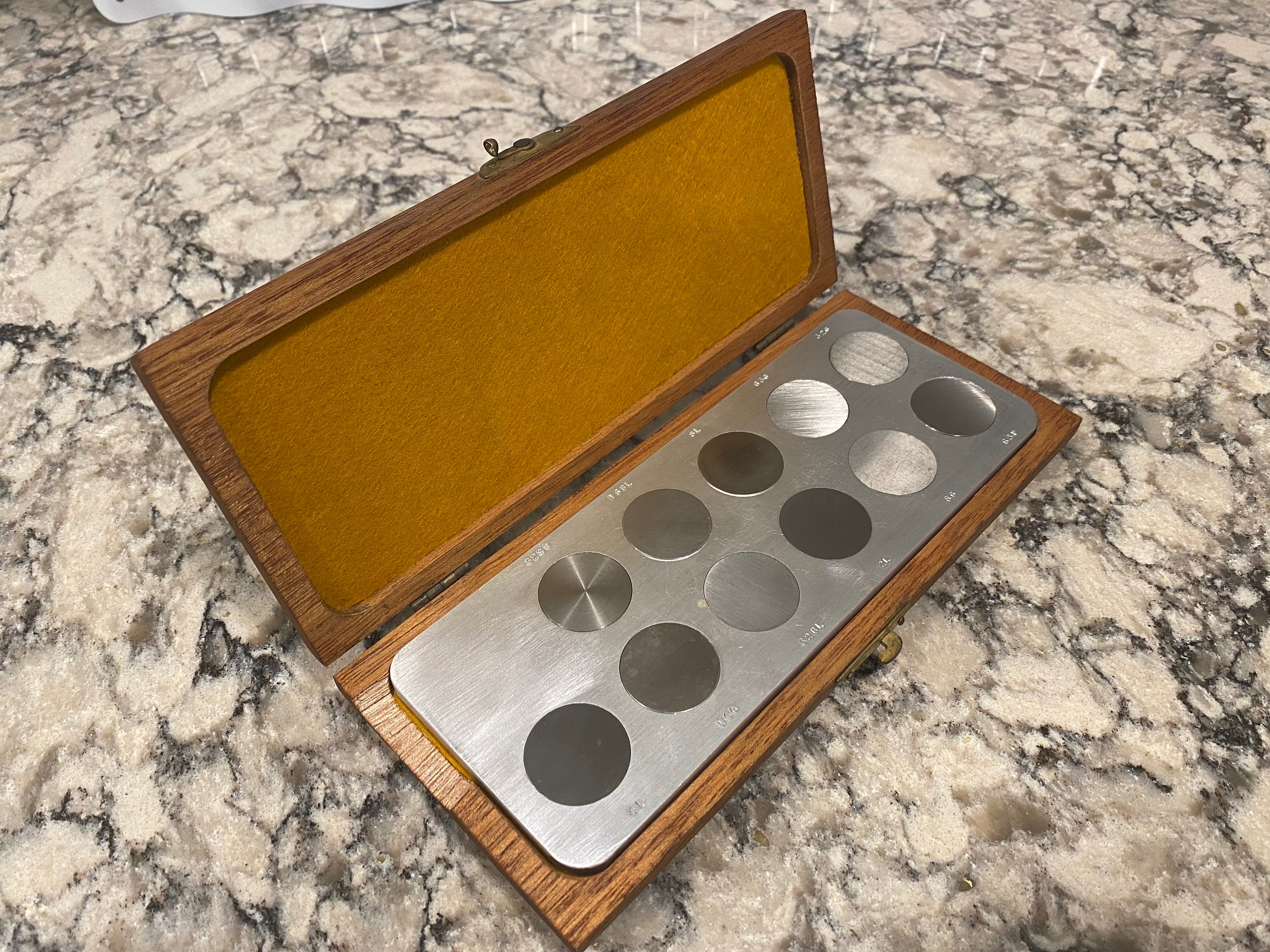 Vintage Machinist Surface Finish Comparator. - Etsy