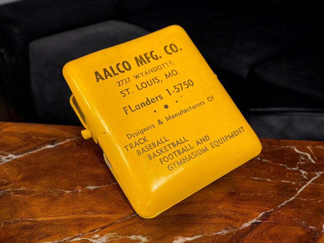 Metal Advertising Vintage Paper Clip – Retro Office Supplies ...