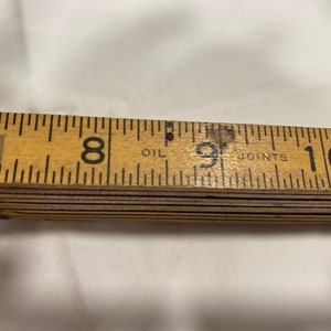 Vintage Lufkin No X46 Extension Ruler Red End - Etsy