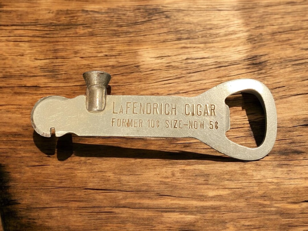 Vintage Cigar Box Opening Tool - Retro Wooden Box Cutter & Collector’s ...