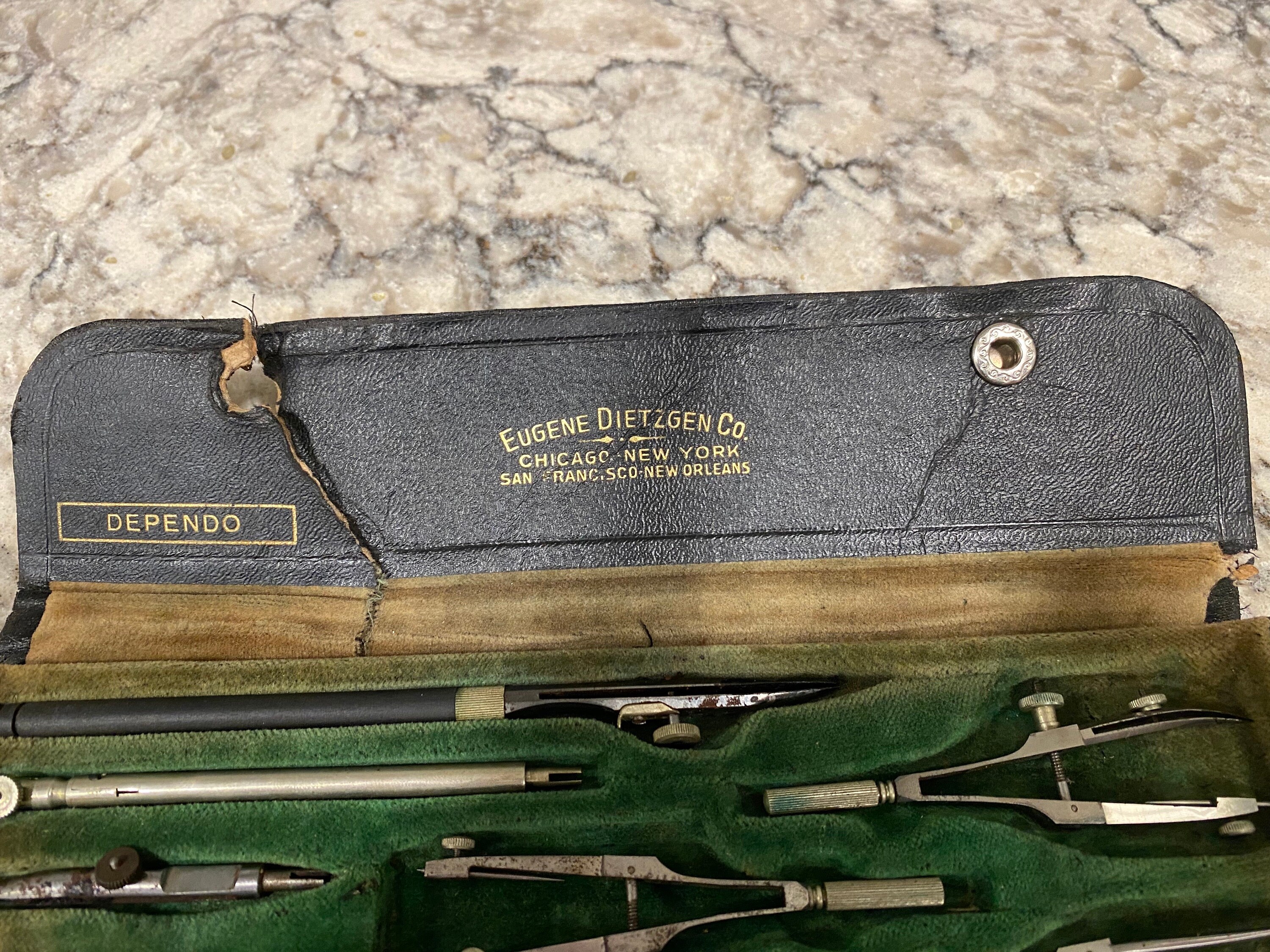 Vintage Drafting Tools Dependo 1066 Eugene Dietzgen Co. - Etsy