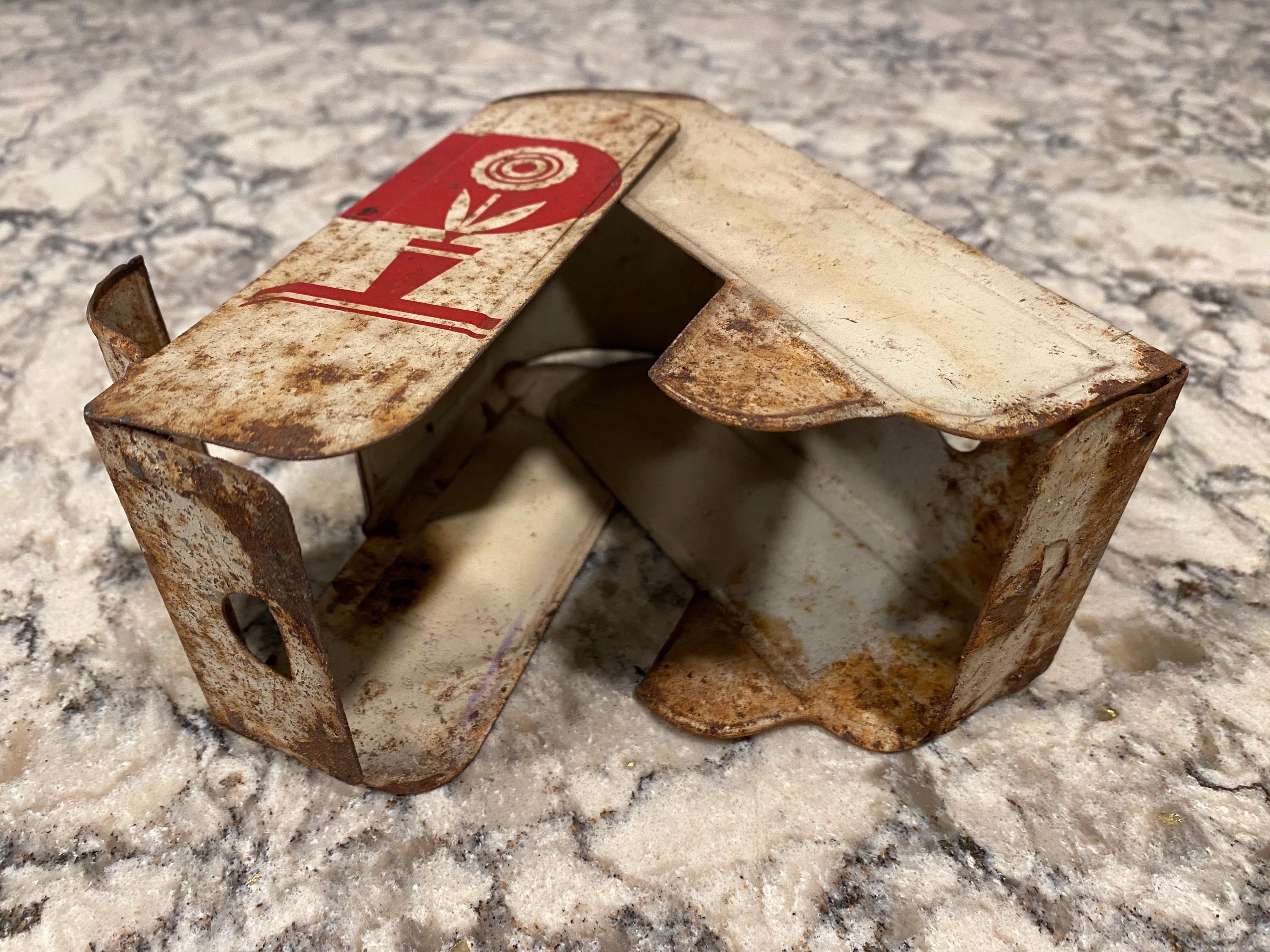 Vintage Matchstick Holder – Advertising, Rustic Collectible Decor ...
