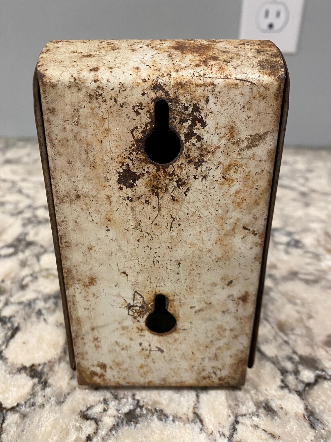 Vintage Matchstick Holder – Advertising, Rustic Collectible Decor ...