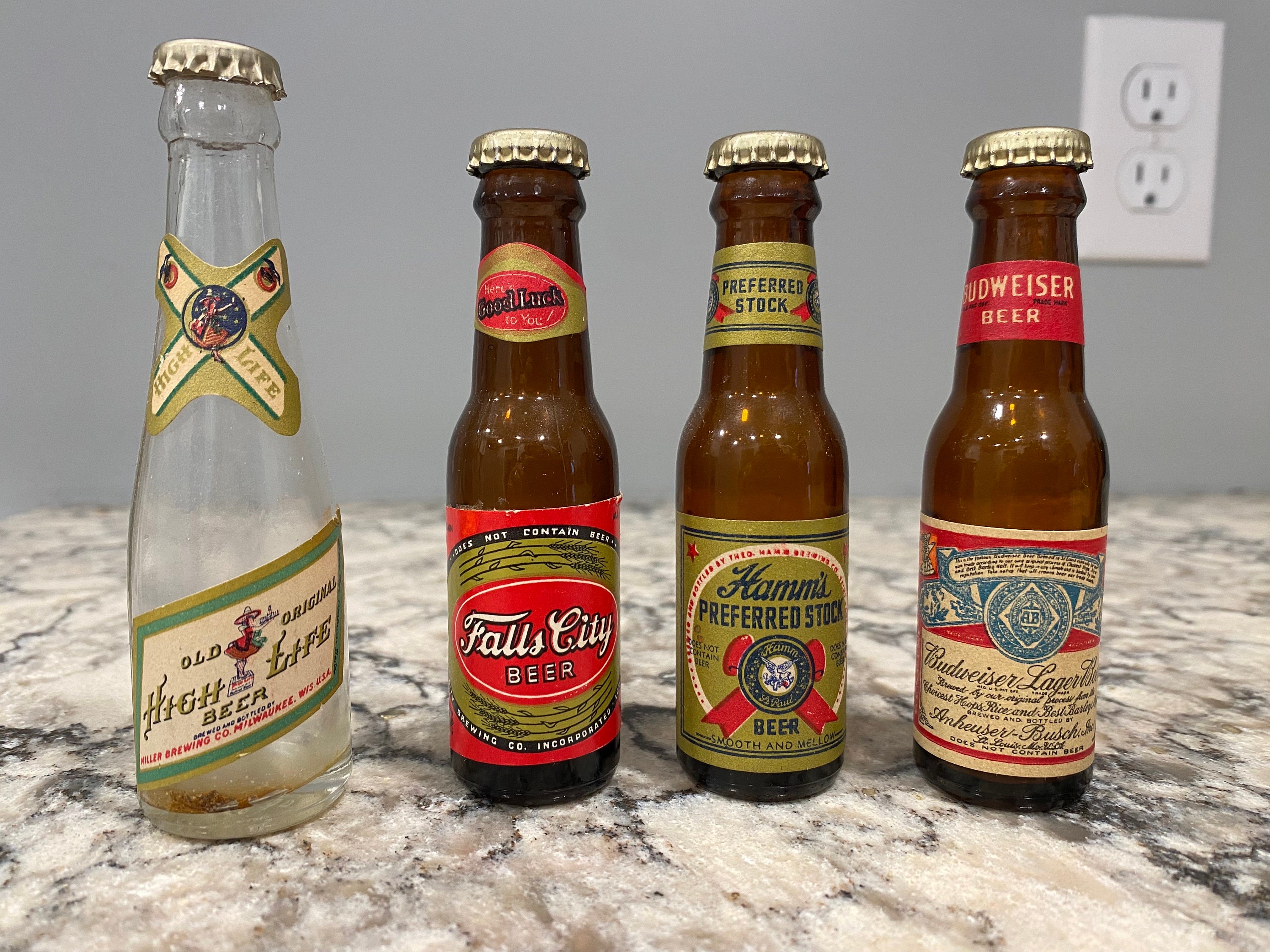 Miniature Beer Bottle Collection of 12 - Etsy