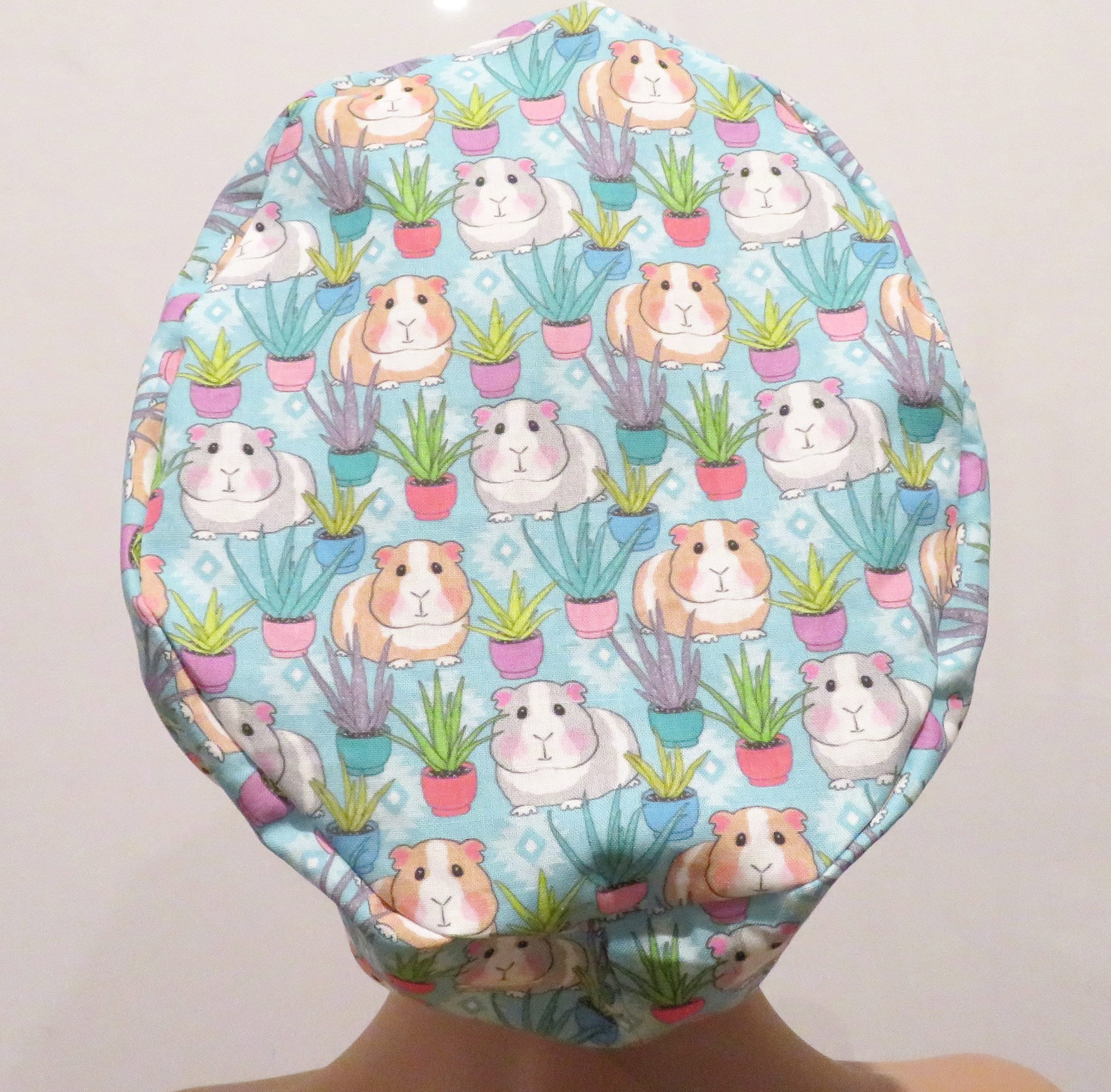 Guinea Pig Surgical Cap, Cute Pig Design Hats, Euro Style Caps, Cactus ...