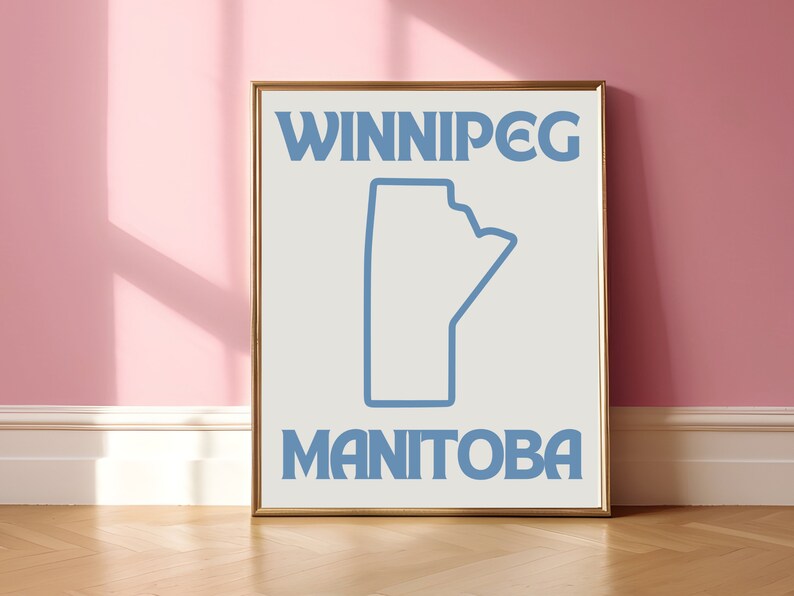 Printable Winnipeg Manitoba Art | Digital Download Art of Winnipeg ...