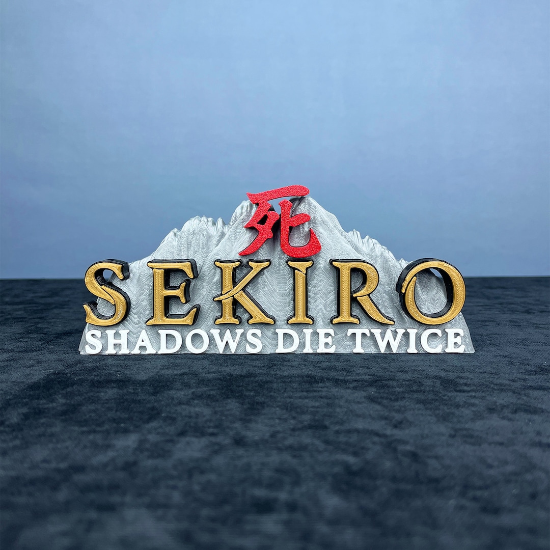 Sekiro Logo Figure Premium 3D Printed Game Decor for Shinobi Fans - Etsy