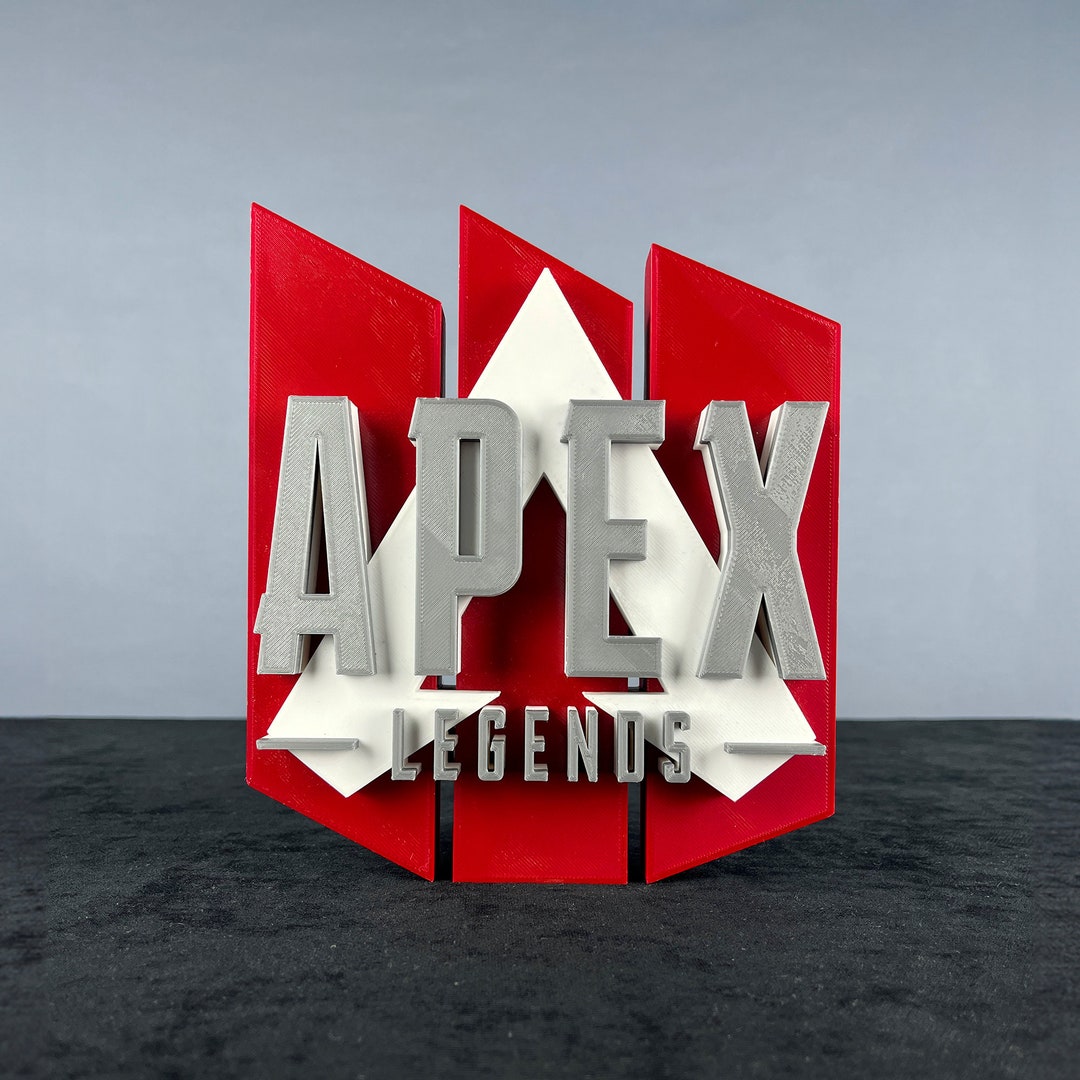 Apex Legends Logo Figure – Premium 3D Printed Game Decor for Battle ...