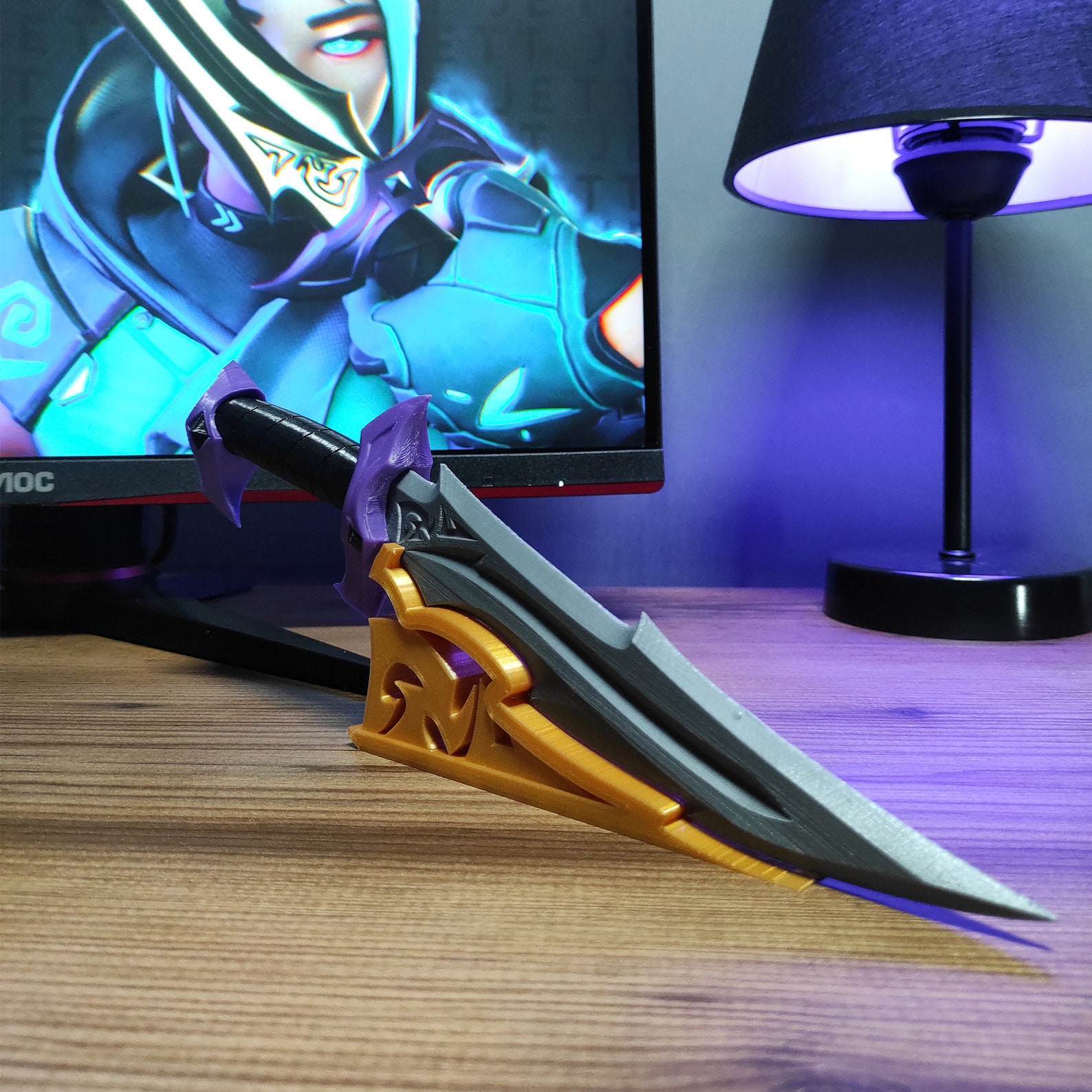 Valorant Reaver Knife Valorant Cosplay Items Reaver Knife - Etsy