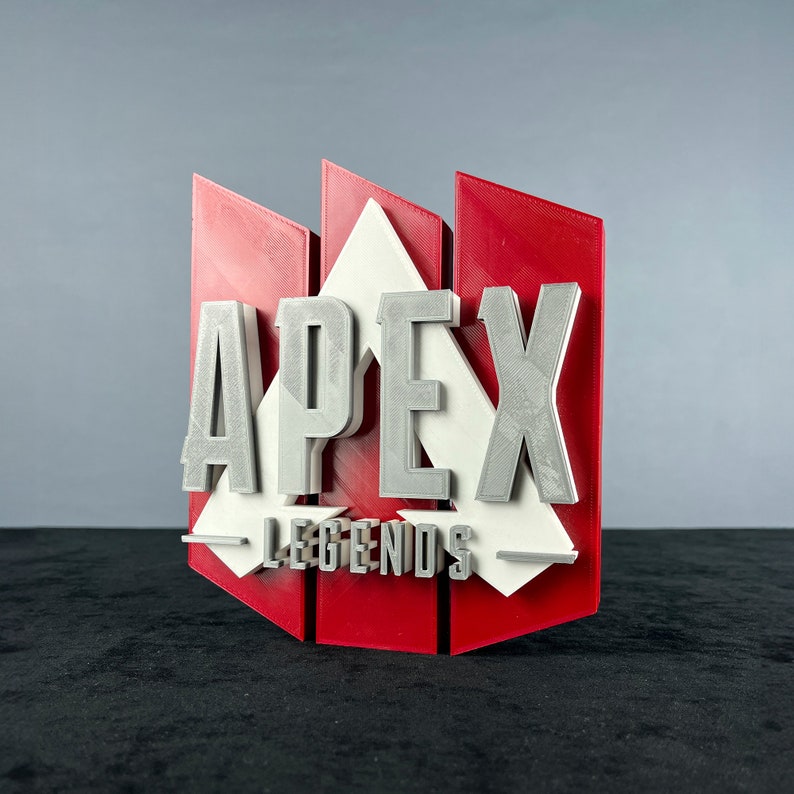 Apex Legends Logo Figure – Premium 3D Printed Game Decor for Battle ...
