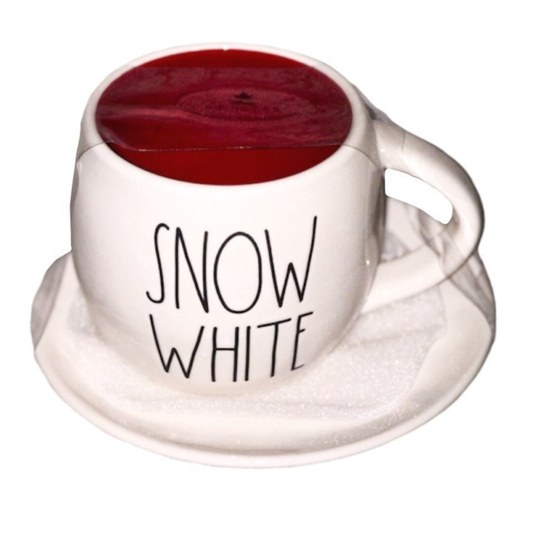 Rae Dunn SNOW WHITE Tea Cup - Etsy