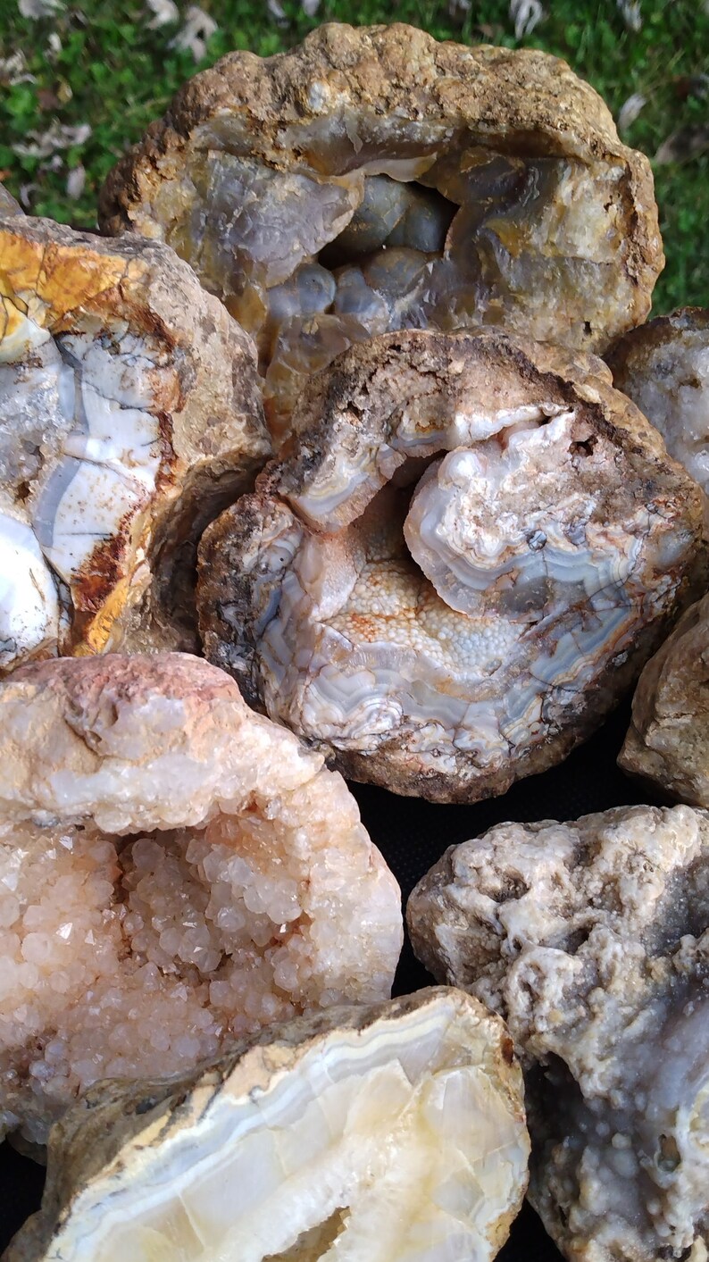 8lbs of Carthage TN Unopened Geodes/agates/nodules Lapidary - Etsy