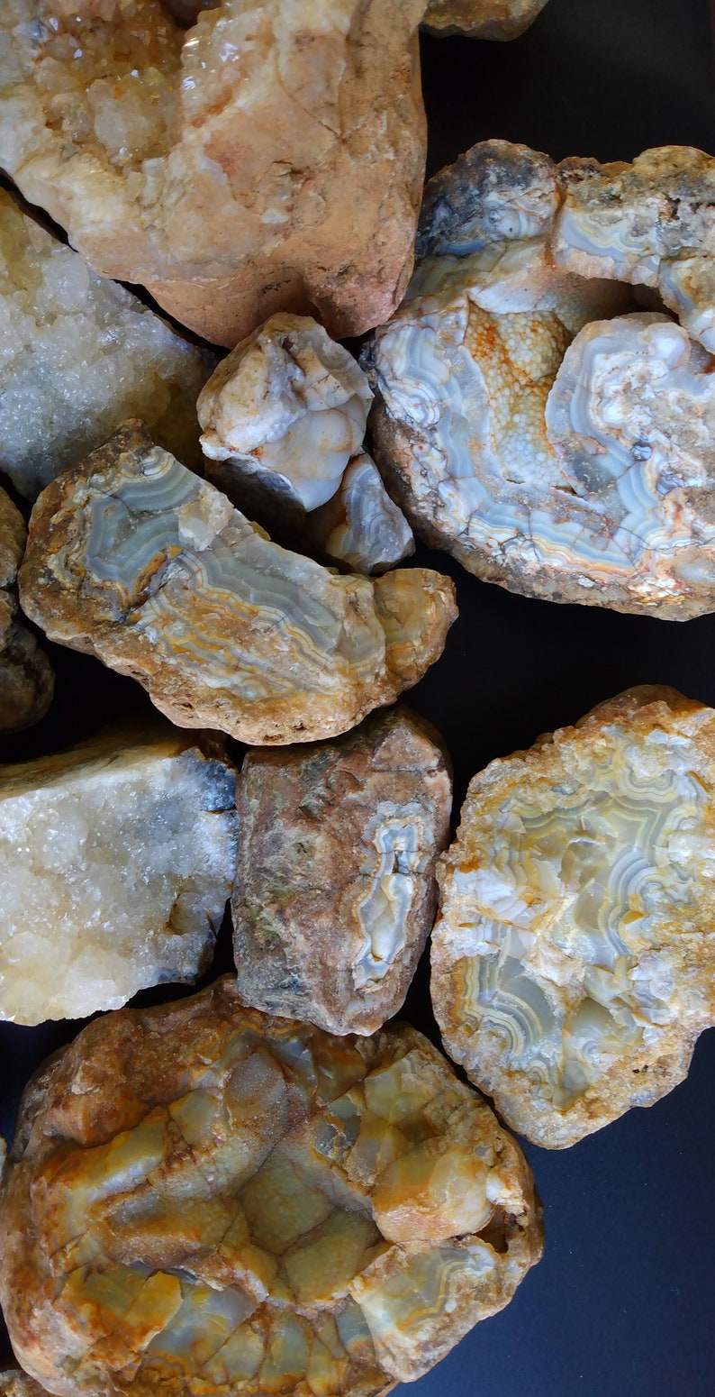 8lbs of Carthage TN Unopened Geodes/agates/nodules Lapidary - Etsy