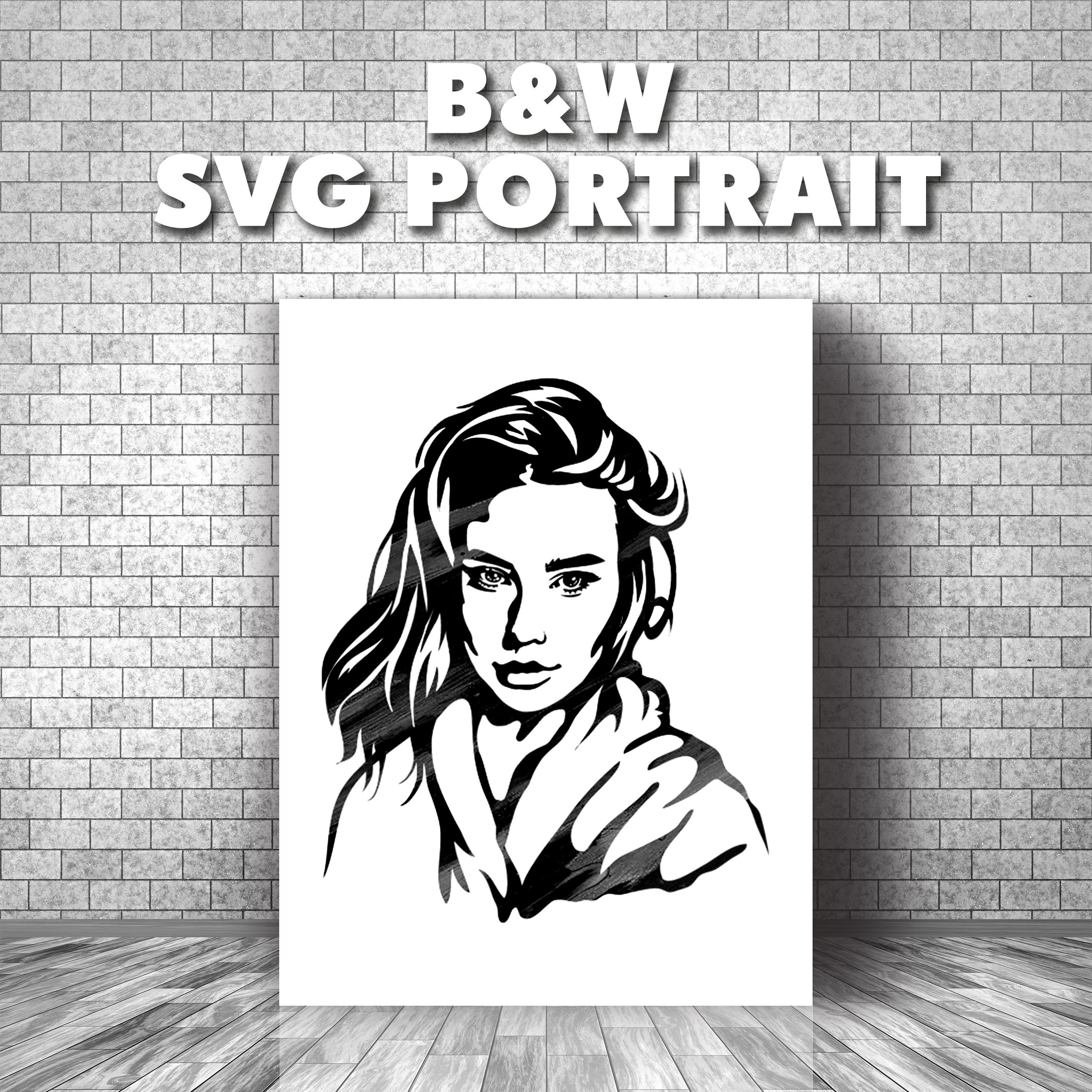 SVG Portrait From A Photo - Etsy