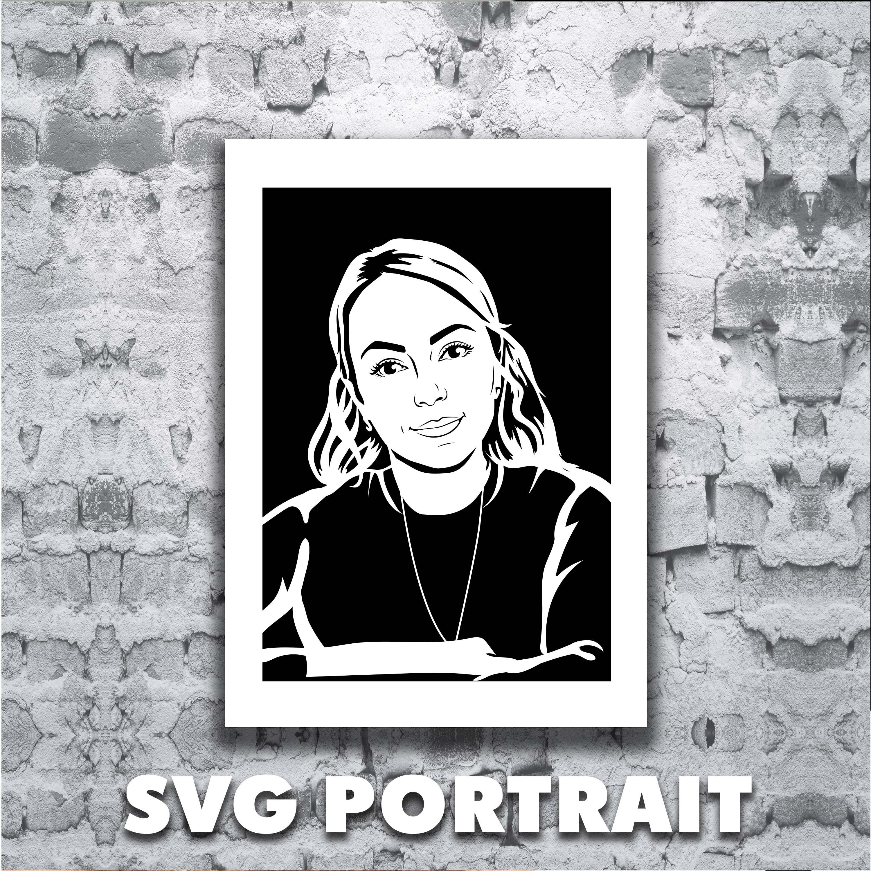 SVG Portrait From A Photo - Etsy