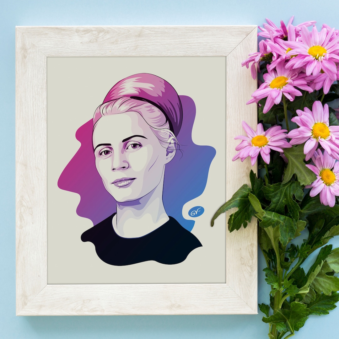 Digital Portrait From Photo (vector, Raster) - Etsy