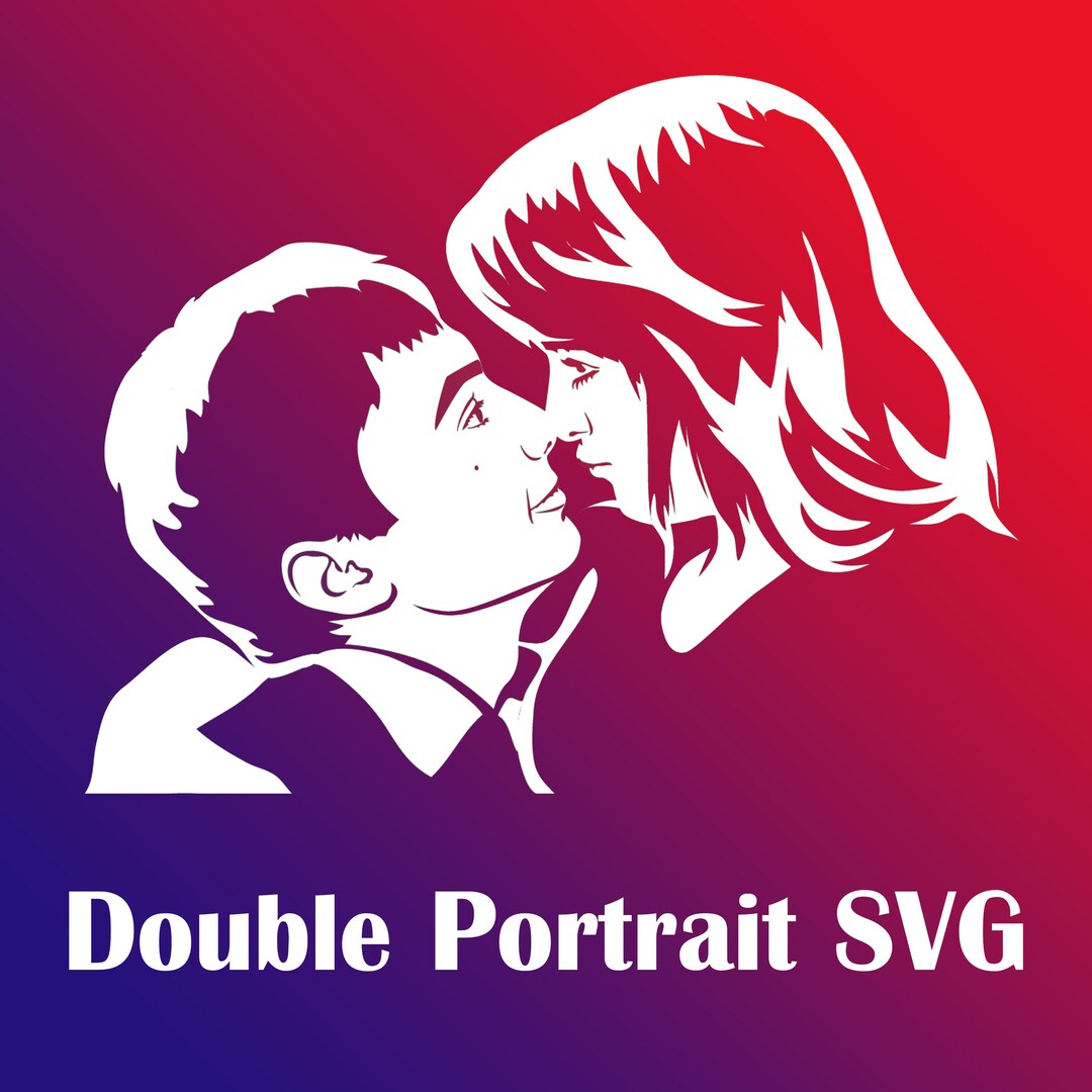 Digital Double SVG Portrait From Photo - Etsy