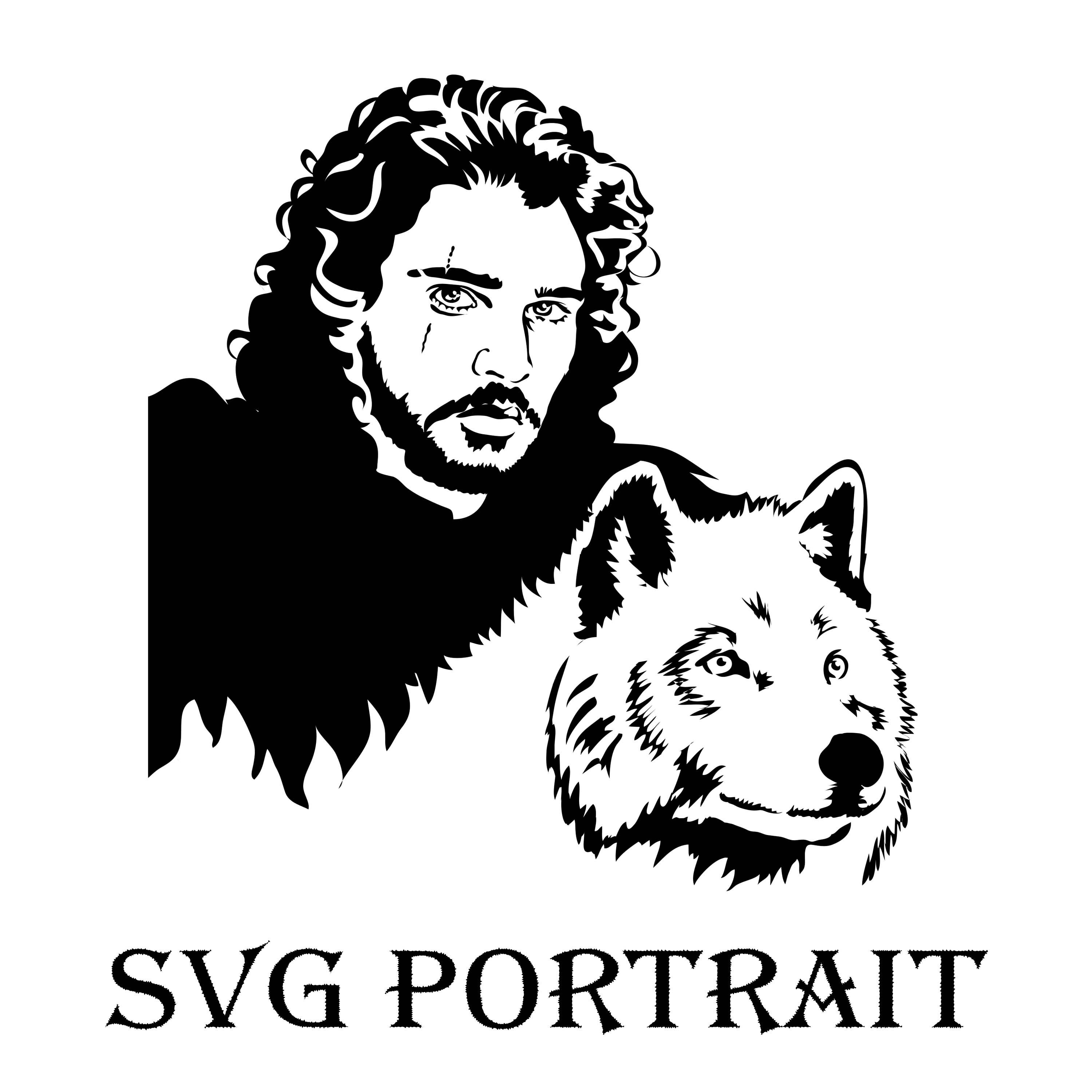 Custom SVG Portrait From A Photo - Etsy