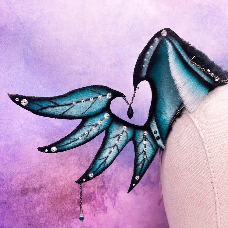 Sweetheart Angel Cat Headband Ears Halloween - Etsy