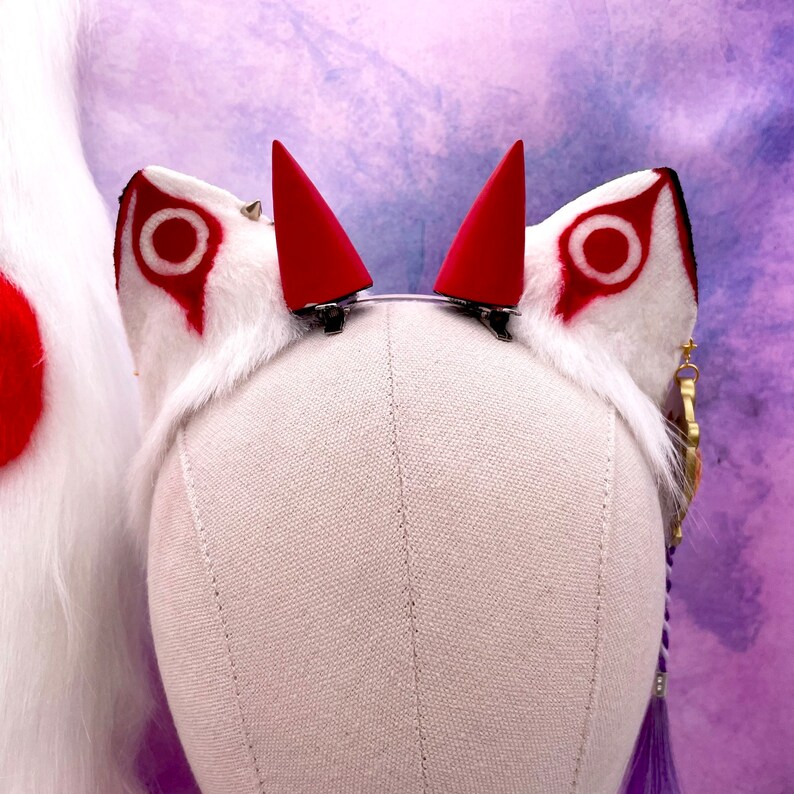 Genshin Impact Arataki Itto Cosplay Headband Ears Tail Etsy