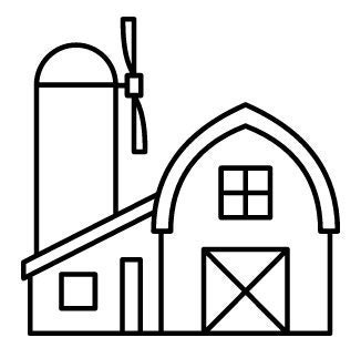 Barnyard Farm Animal Children's Coloring Activity Pages - Etsy