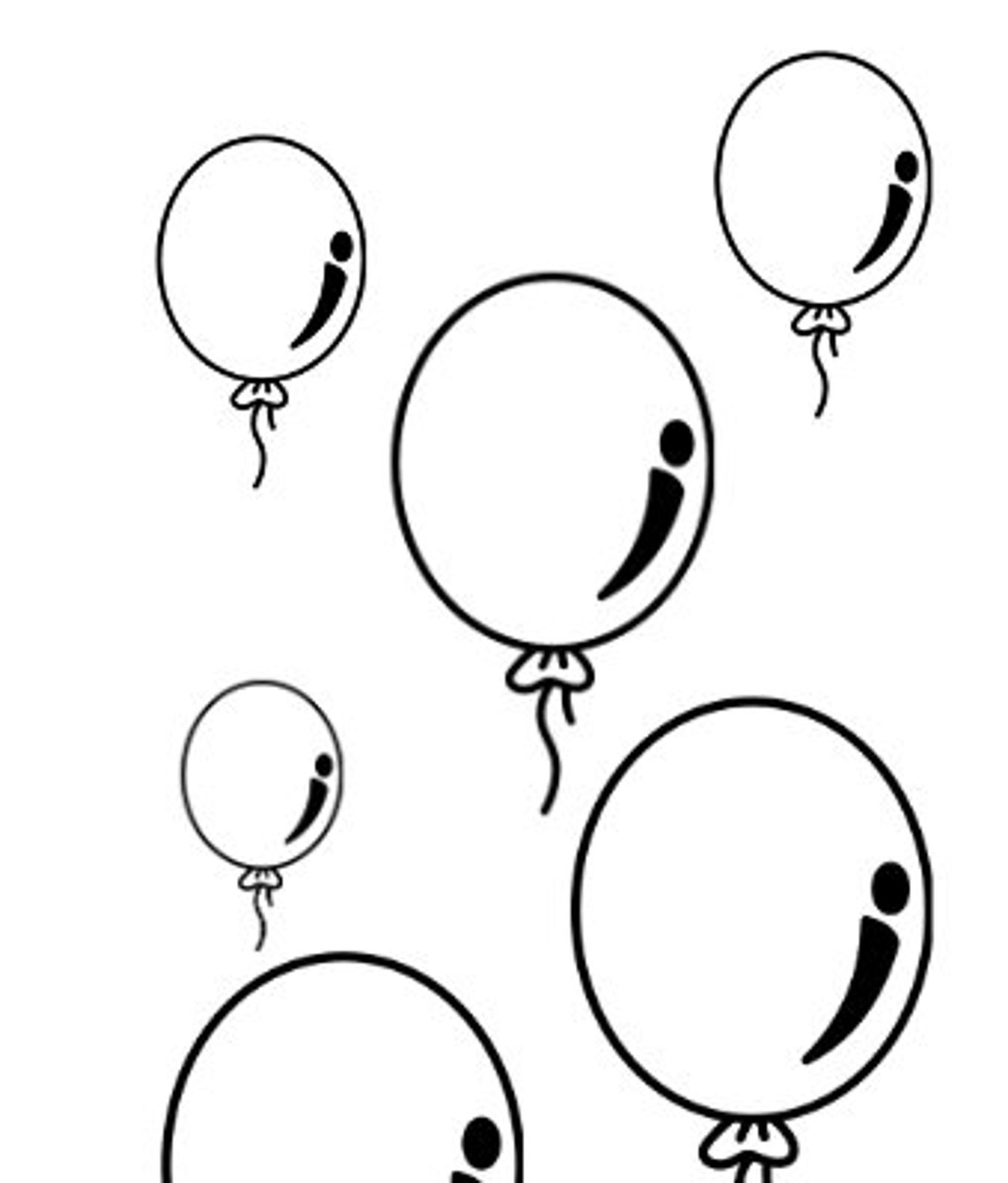 Birthday Party Coloring Activity Pages for Children - Etsy