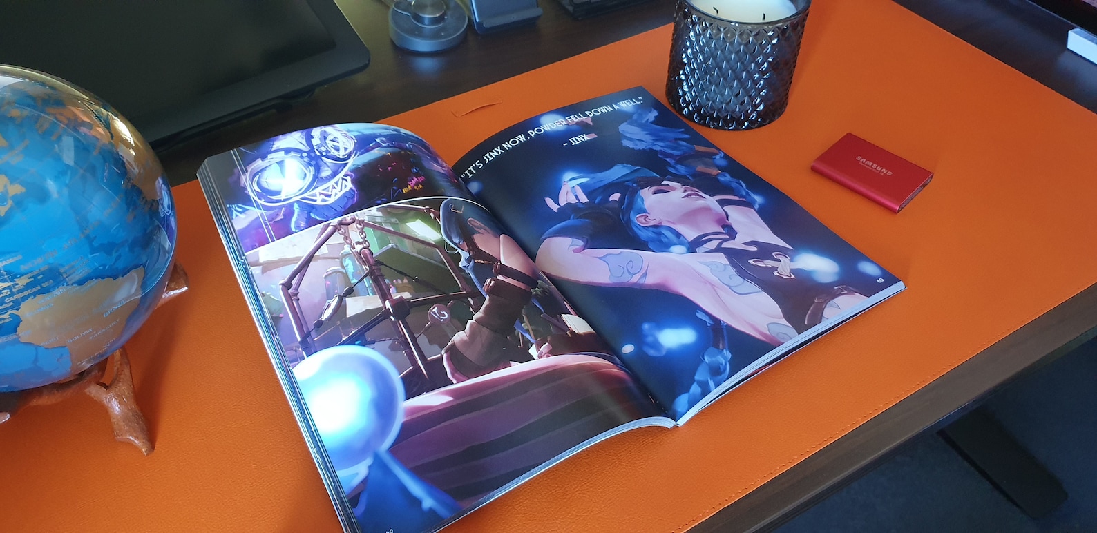 An Arcane Art and Photo Book, From the League of Legends and Netflix ...