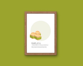 Tea Poster DIGITAL DOWNLOAD Turkish Tea Print Printable Wall Art ...