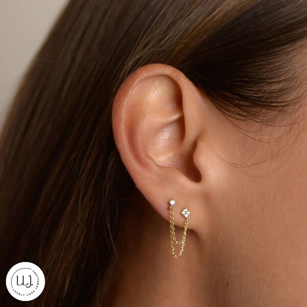 Double Piercing - Etsy