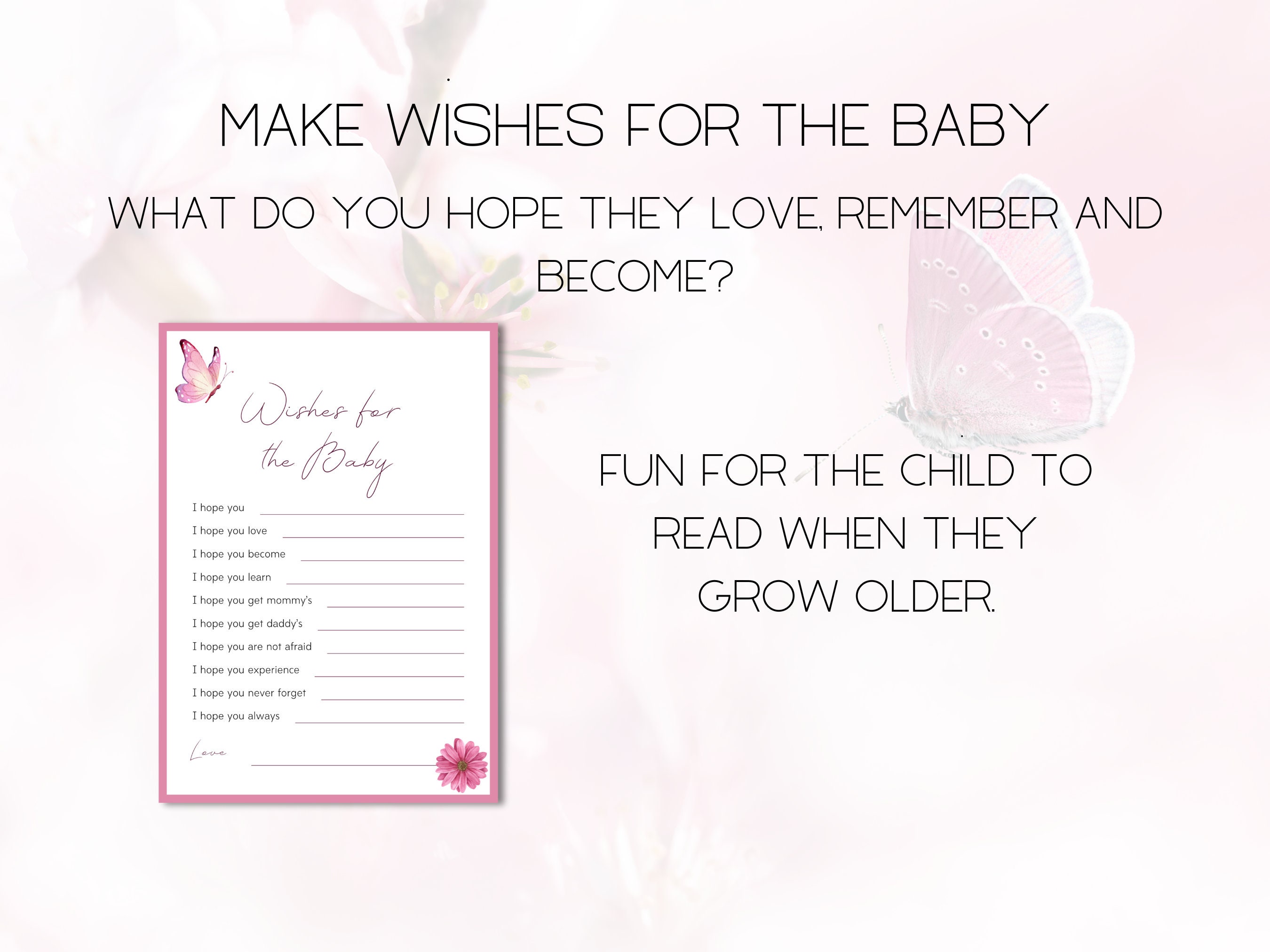 Baby Shower Games Printable Girl Pink | Instant Download | Baby Shower ...