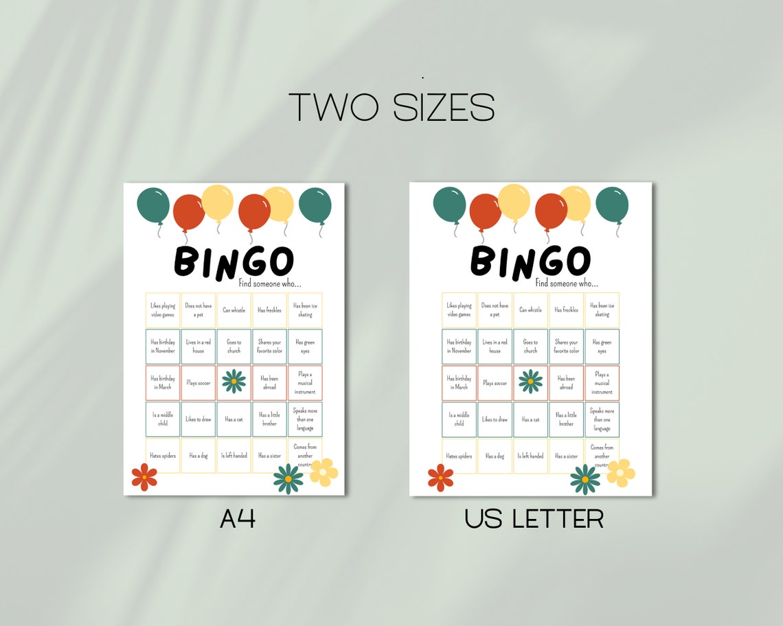 Find Someone Who Bingo, Classmates Bingo, Childrens Bingo, Back to ...